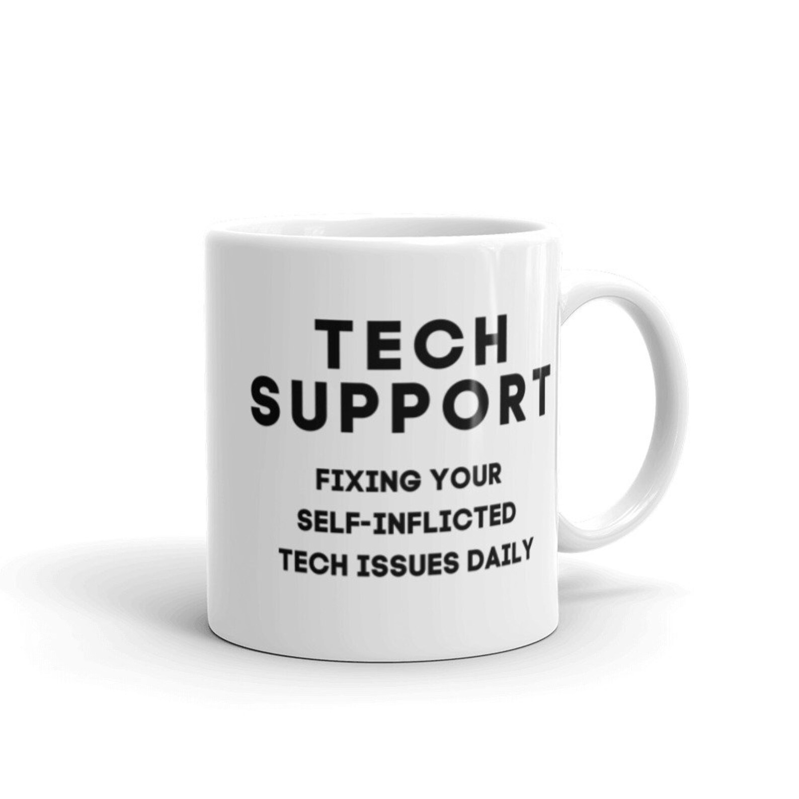 Tech Support Mug Helpdesk Coffee Cup Information Technology - Etsy