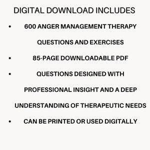 Anger Management Therapy | Angry Coping Questions Impulse Control ...