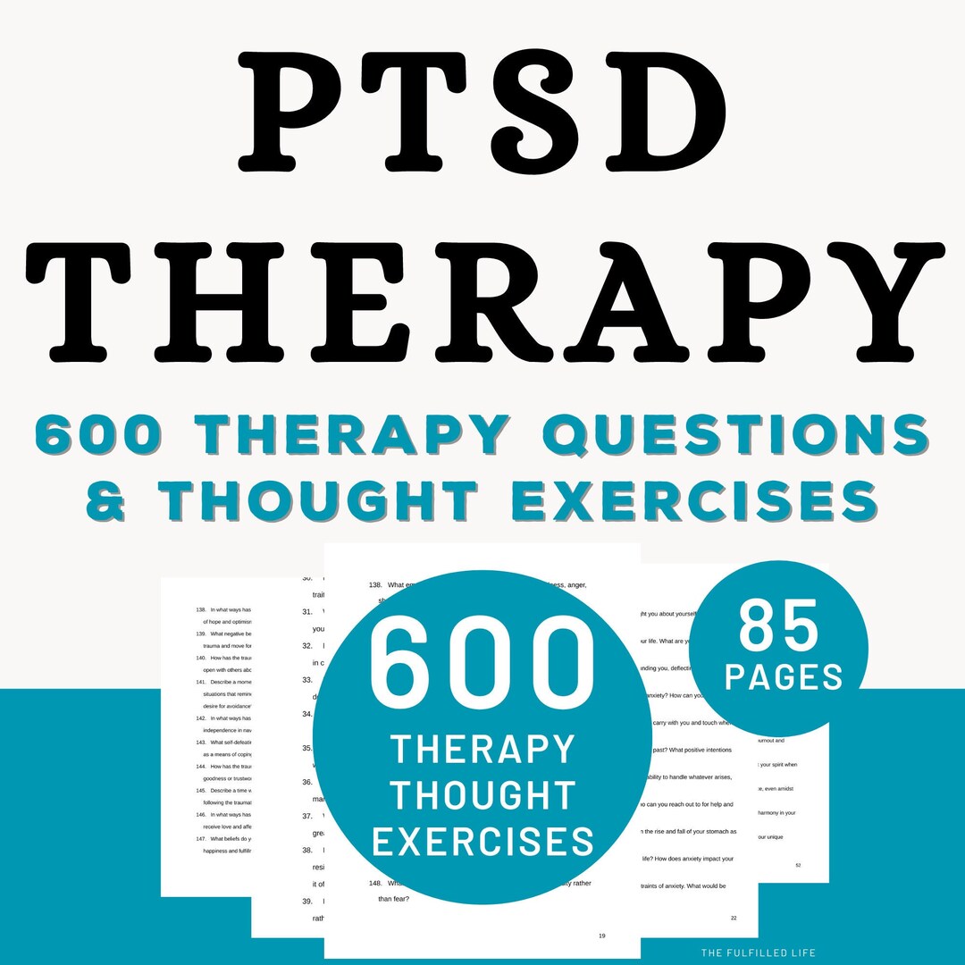 PTSD Post-traumatic Stress Disorder Therapy Trauma Healing Questions ...