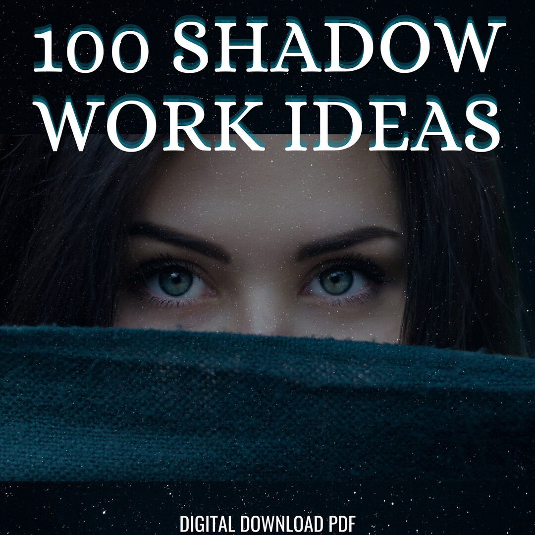 Shadow Work Ideas | Self-discovery Therapy Tasks Guide Ebook | Light ...