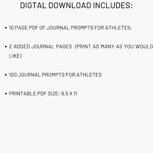 Journal Prompts for Athletes, 100 Journaling Sports Questions, Ideas ...