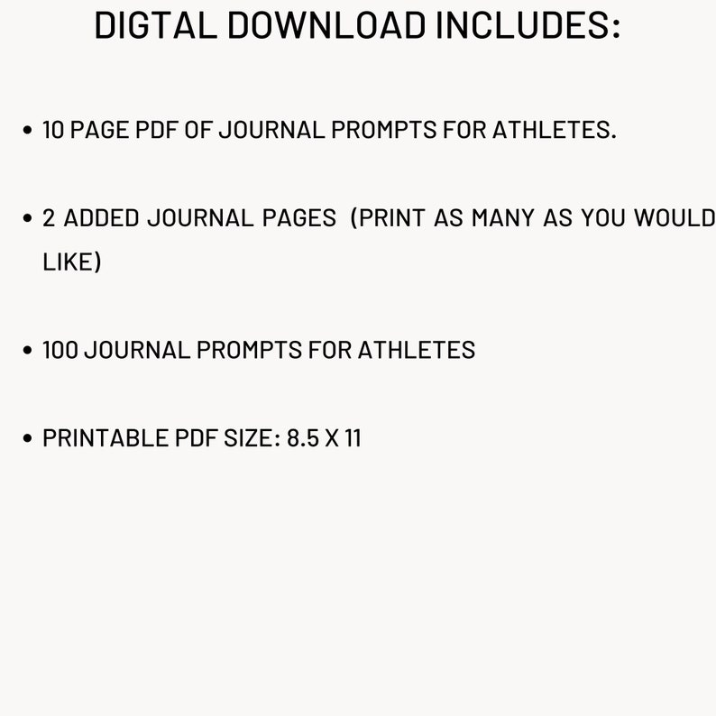 Journal Prompts for Athletes, 100 Journaling Sports Questions, Ideas ...