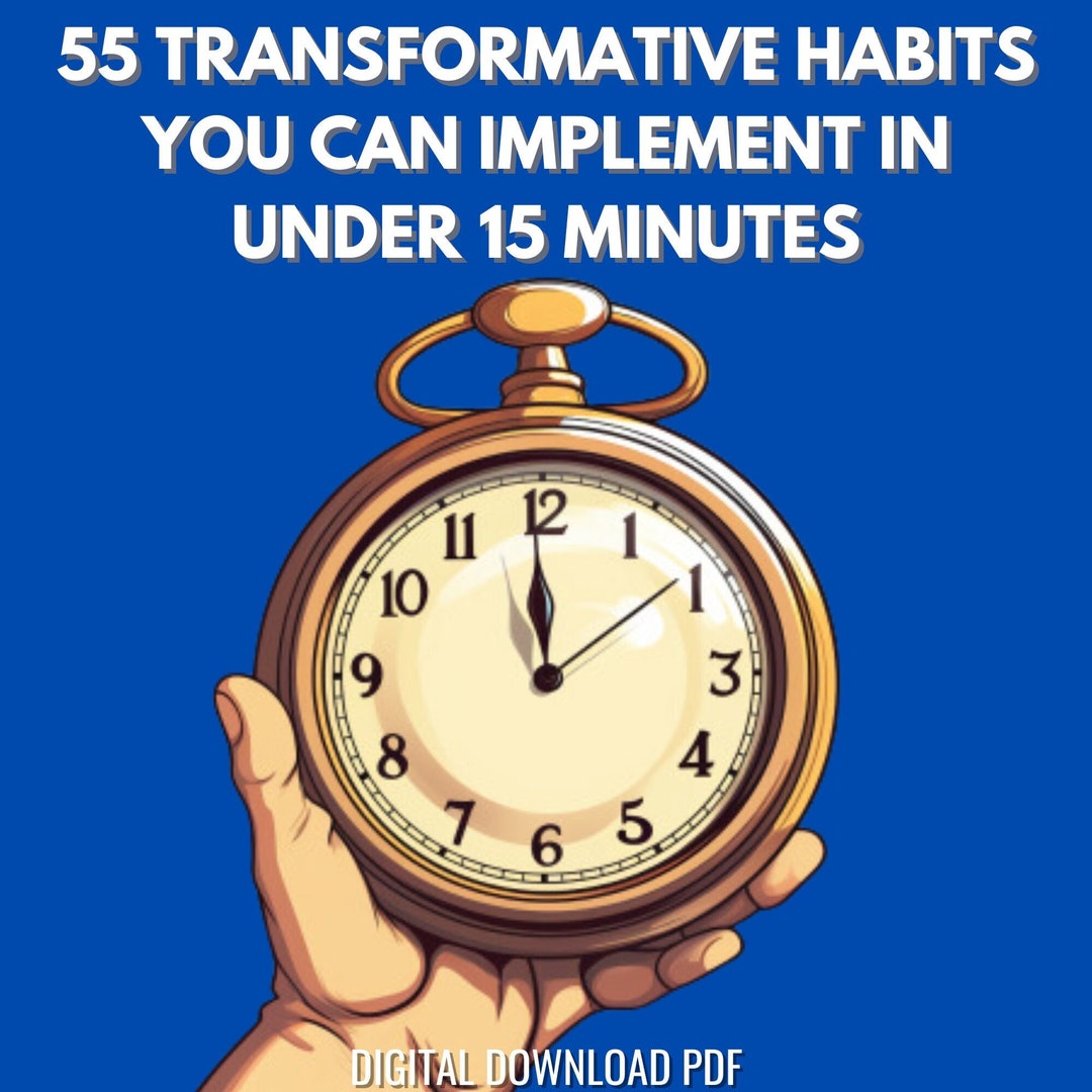 Build Habits in Minutes | Habit Stacking Ebook | Building New Routines ...
