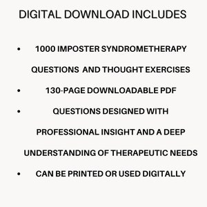 Imposter Syndrome Therapy Thought Exercise | Self Sabotage ...