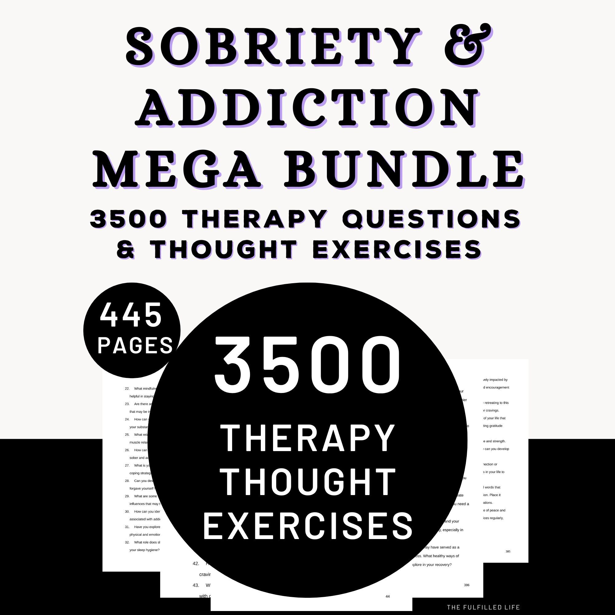 Sobriety Therapy Addiction Questions Exercises | Recovery Relapse ...
