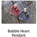 Beading Photo Tutorial Pattern Instructions. Beaded Valentine Heart ...