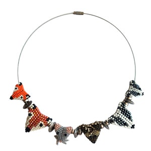 Badger Critter Bead, 3D Peyote Beaded Bead, Geometric Beading Pattern ...