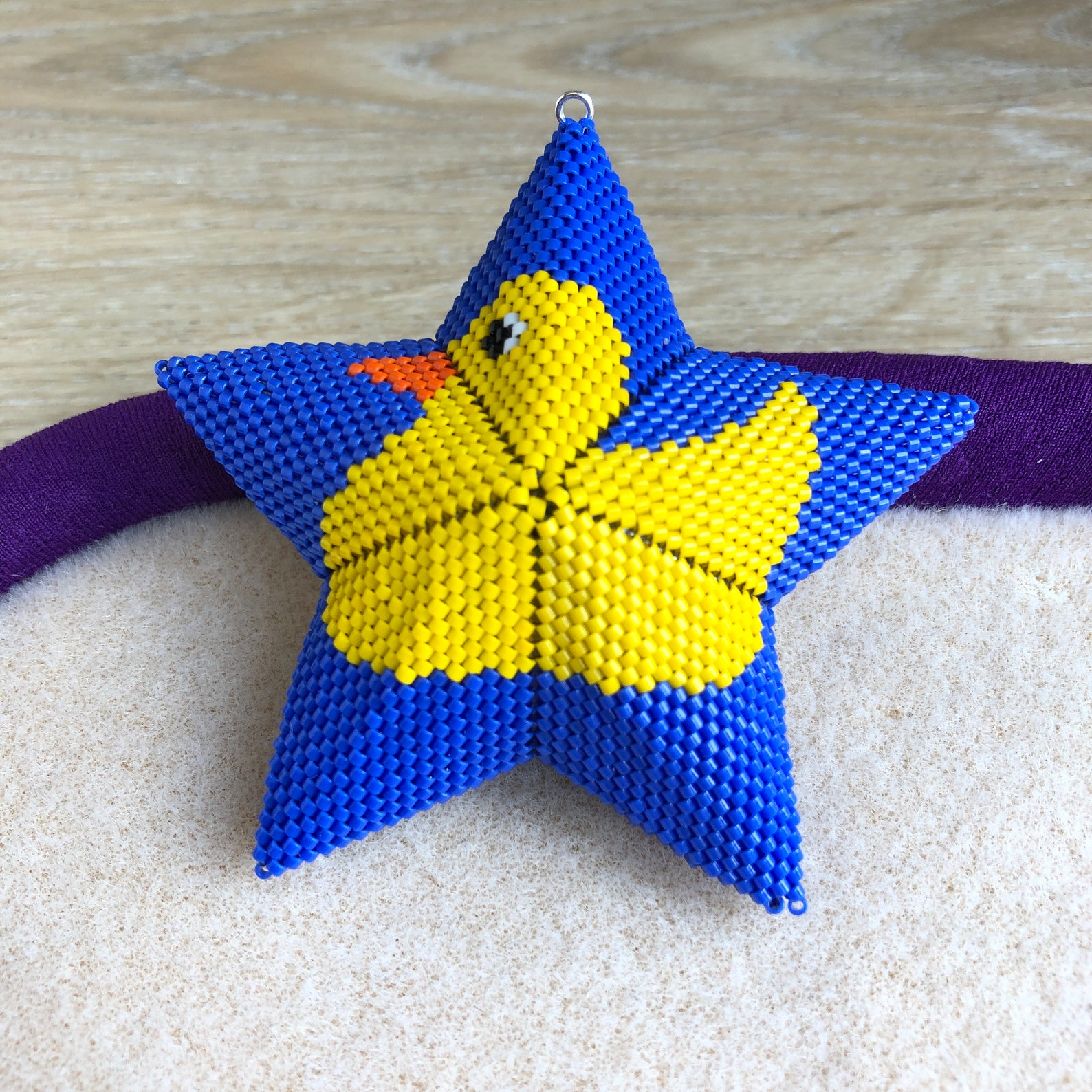 15. Rubber Duckie 3D Warped Square Star Beading Pattern, the 15th of ...