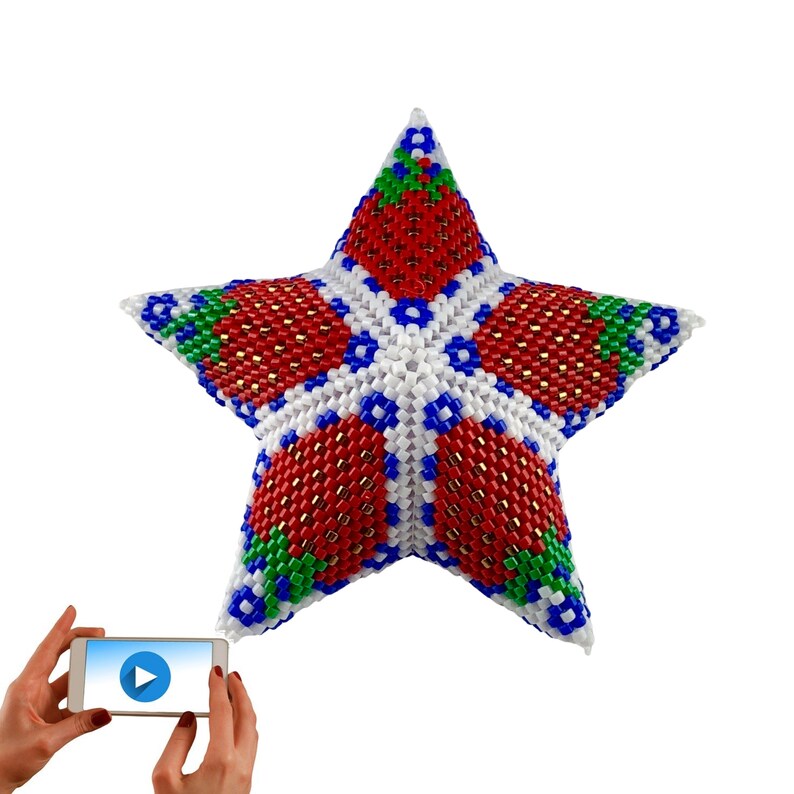 FRUIT SALAD COLLECTION. Strawberry 3D Warped Square Star Tutorial. New ...