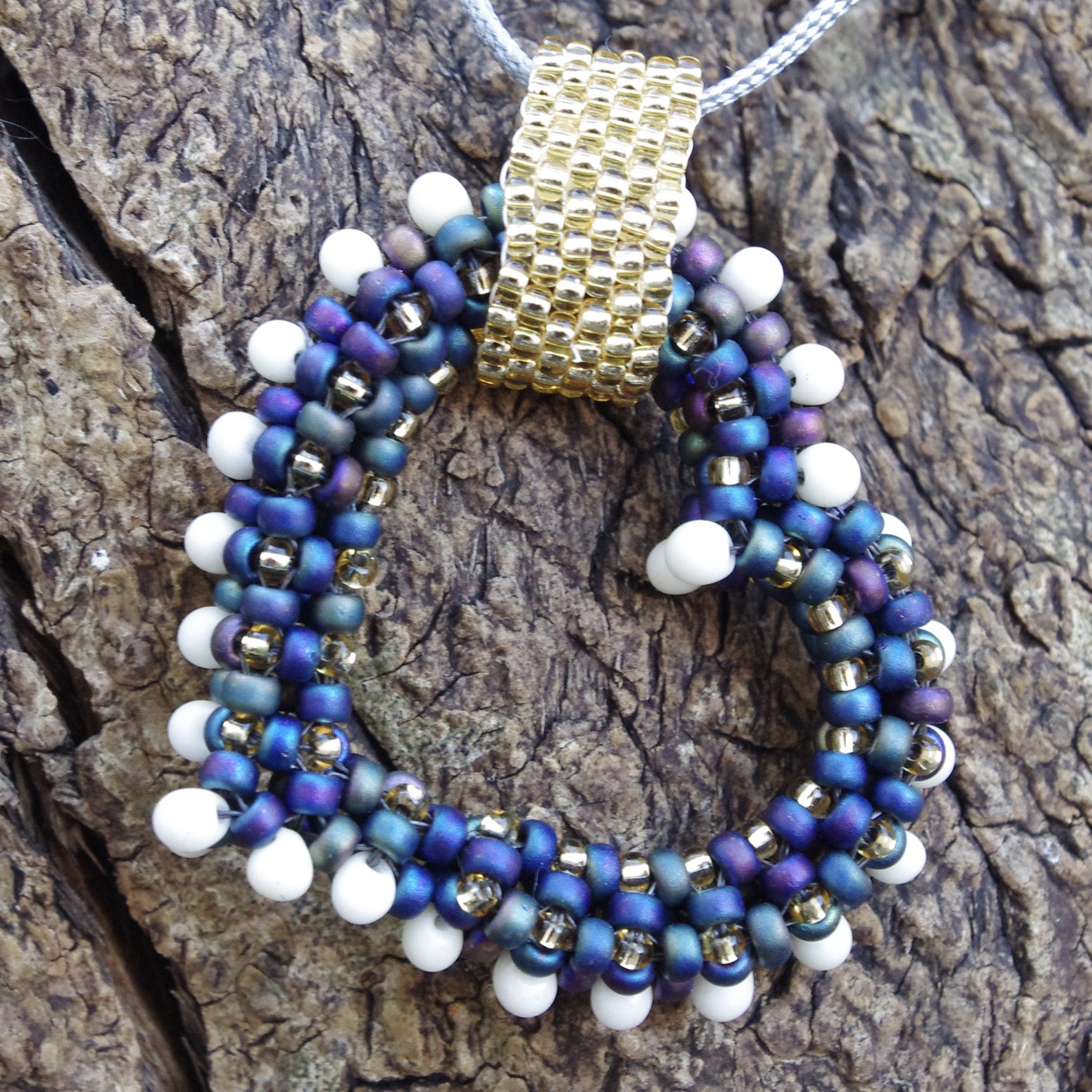 Beading Photo Tutorial Pattern Instructions. Beaded Valentine Heart ...