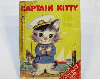 Captain kitty | Etsy