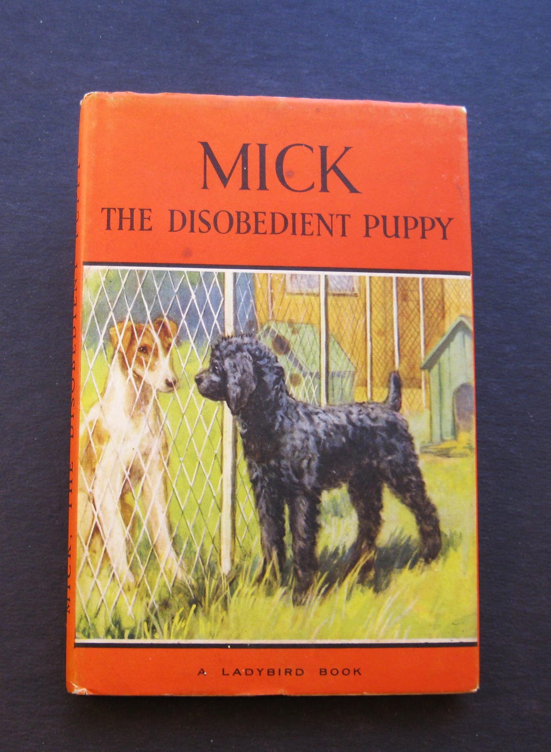 MICK the Disobedient Puppy Dog Poodle Black Ladybird Book 497 Noel Barr ...