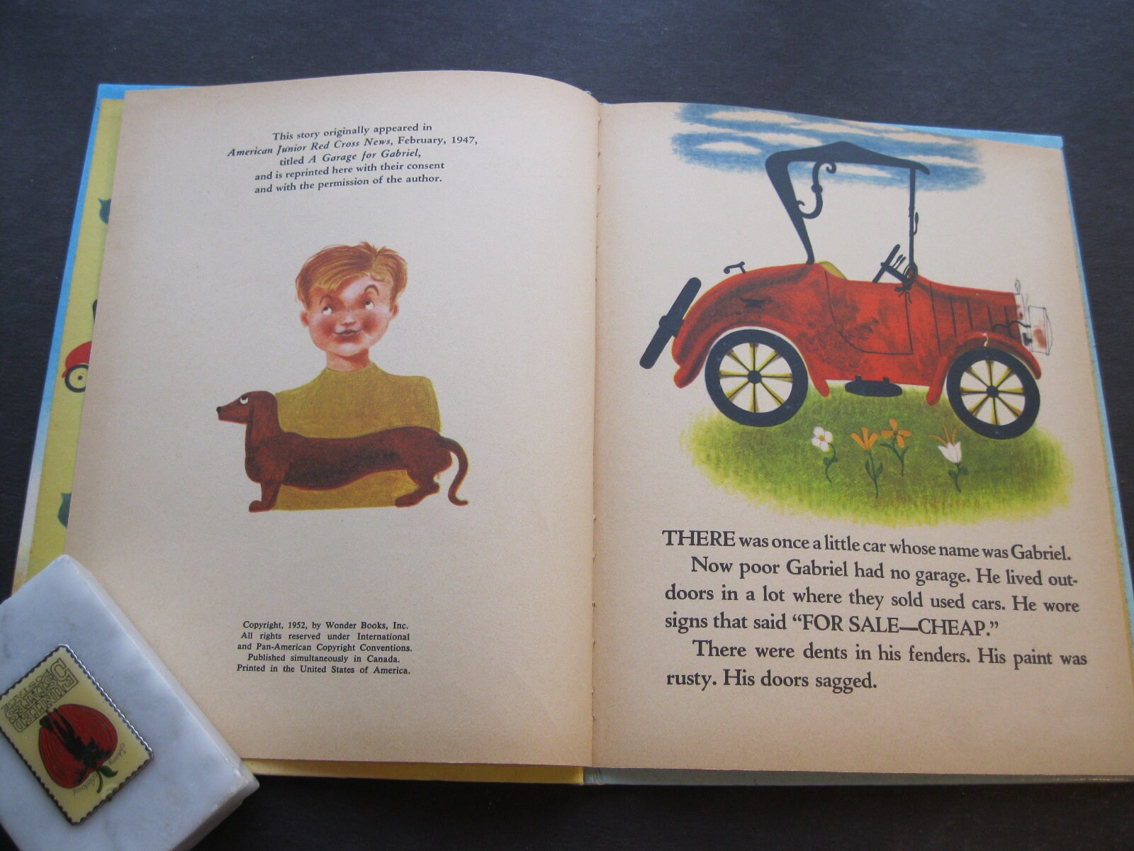 The LITTLE CAR That Wanted A Garage Wonder Books 1952 Hb Catherine ...