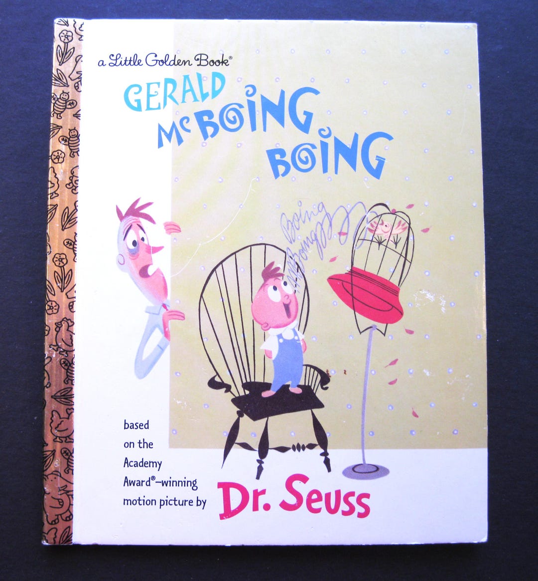 Gerald Mcboing Boing Little Golden Book 2000 Hb Dr. Seuss Mccloy Like ...