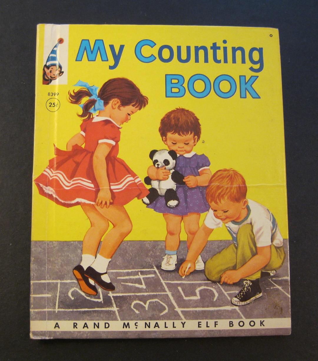 MY COUNTING BOOK Vtg Rand Mcnally Elf 1962 Hb Diane Sherman 1-10 Like ...