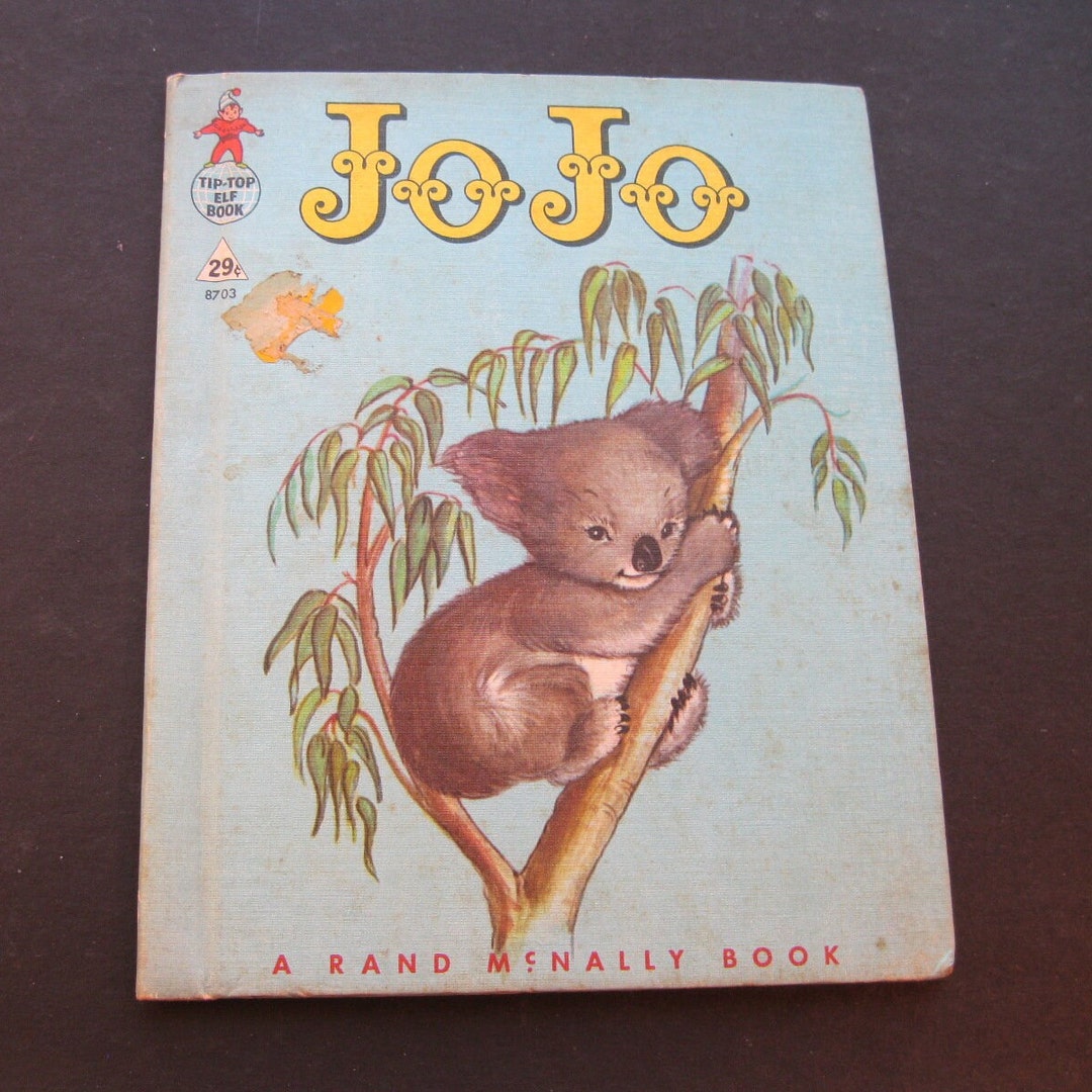 JOJO Rand Mcnally Tip Top Elf Book 1964 Hb Marjorie Barrows - Etsy