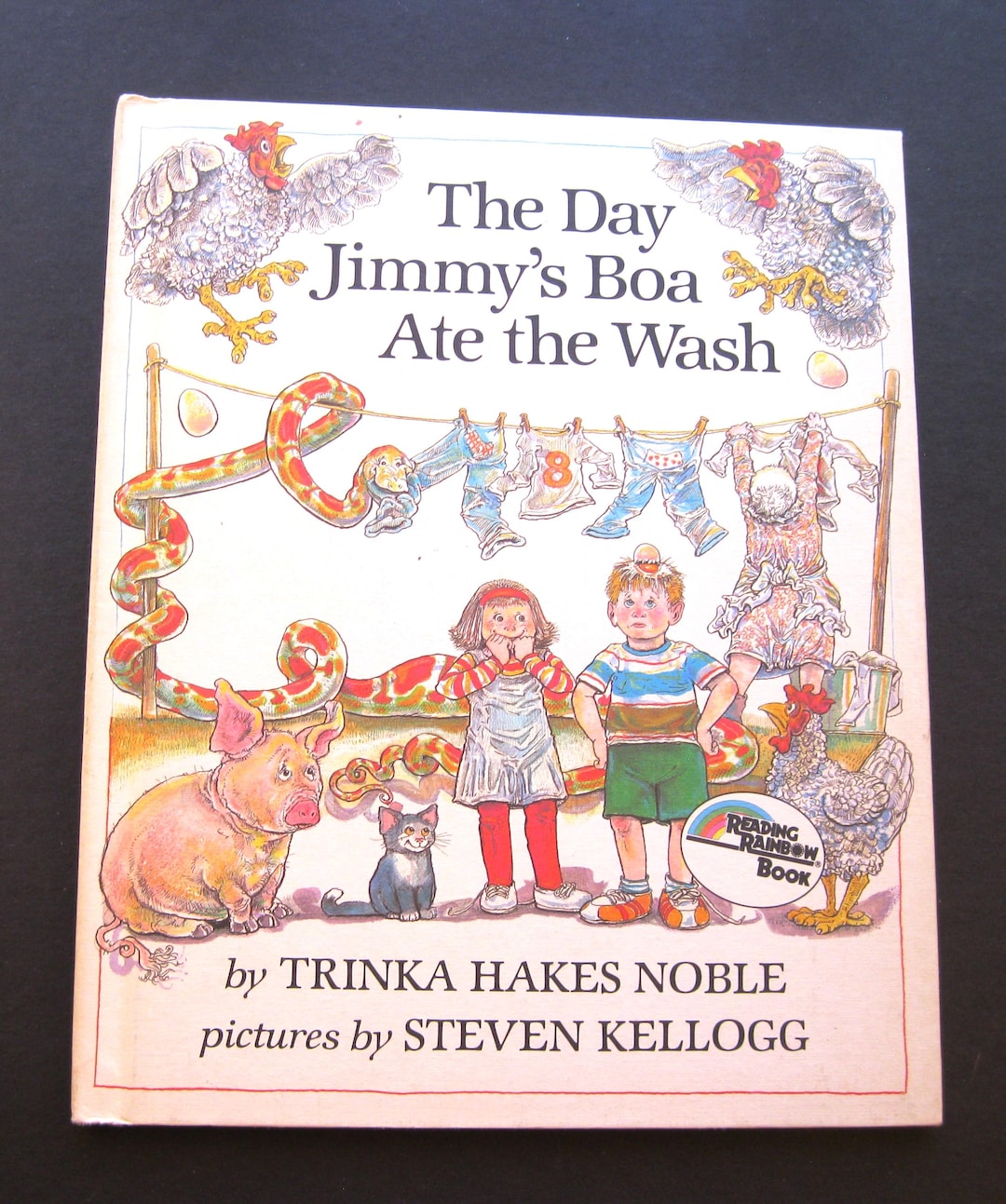 The Day Jimmy's Boa Ate the Wash Weekly Reader 1980 Hb Trinka Noble ...