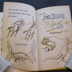 How the Animals Get to the Zoo Vintage Wonder Books Easy Readers 1964 ...