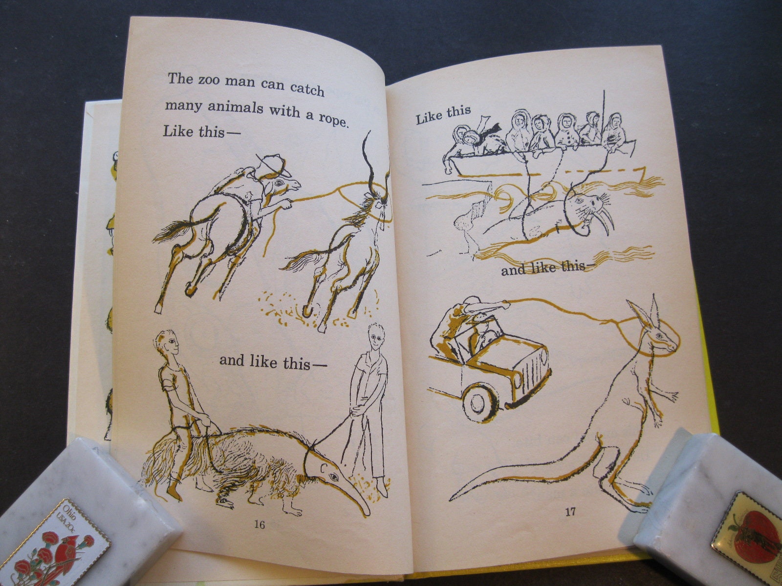 How the Animals Get to the Zoo Vintage Wonder Books Easy Readers 1964 ...
