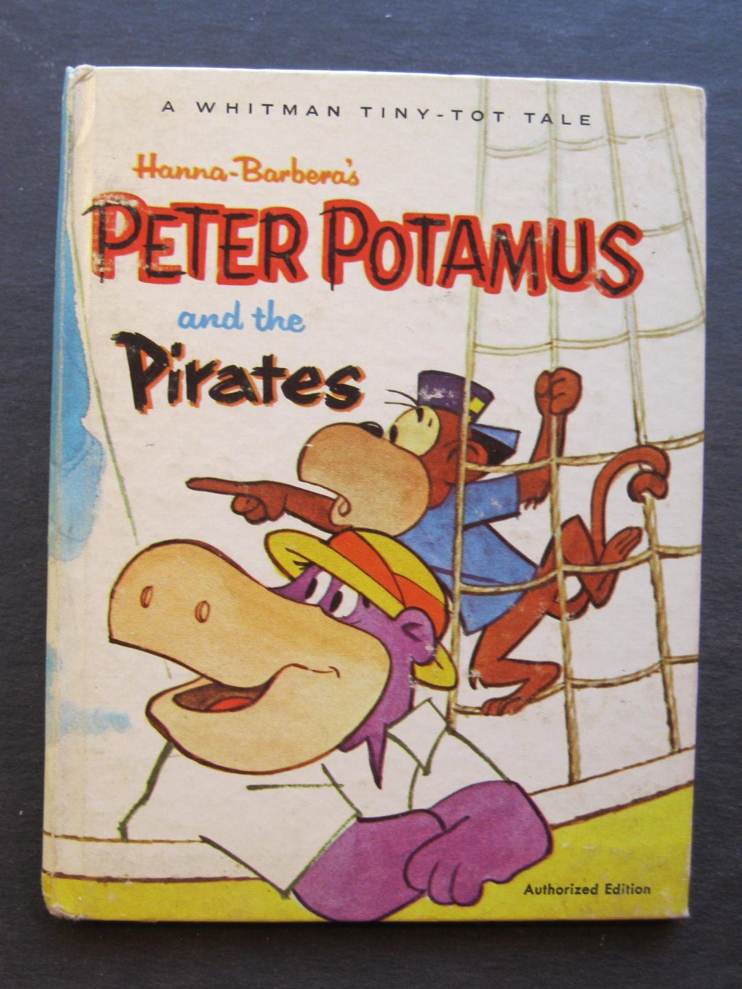 PETER POTAMUS and the Pirates Vintage Whitman Tiny-tot Tale 1968 ...