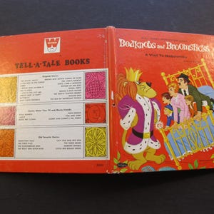 BEDKNOBS and BOOMSTICKS A Visit to Naboombu Vtg 1971 Whitman Tell a ...