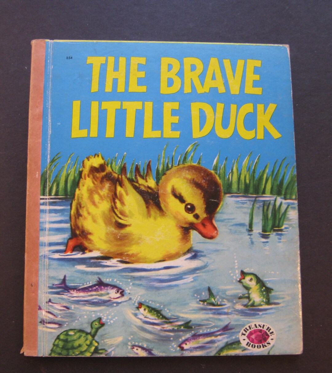 The Brave Little Duck Treasure Books 1953 Hb Fleur Conkling Yellow Baby ...