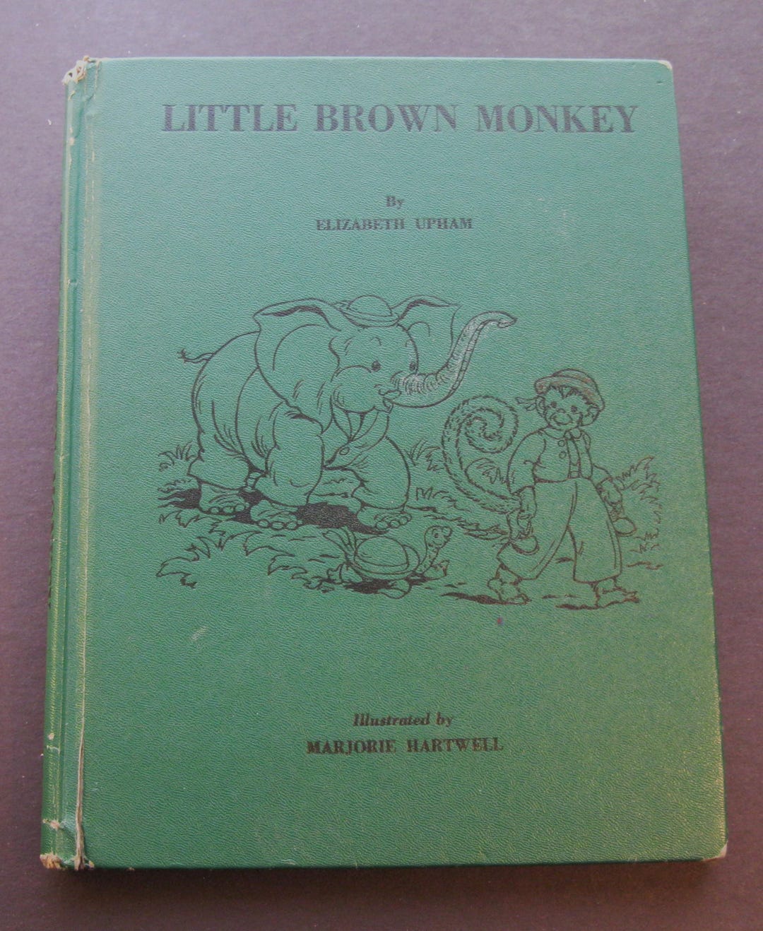 LITTLE BROWN MONKEY 1949 Platt & Munk Hb Elizabeth Upham No Dj - Very ...