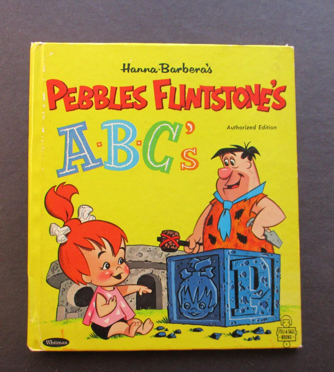 Pebbles Flintstone's ABC Whitman Tell a Tales 1966 Hb Hanna-barbera ...