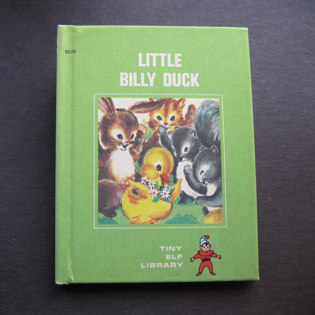 Little Billy Duck Rand Mcnally Tiny Elf Library 1968 Hb Carol Erickson ...