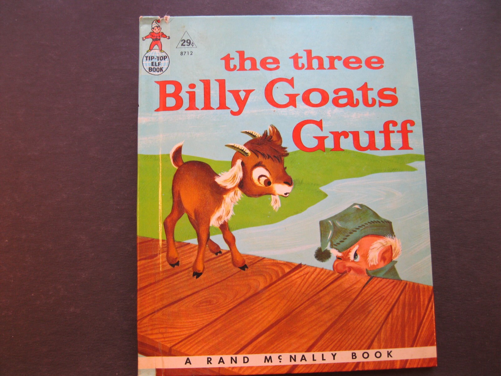 The Three Billy Goats Gruff Rand Mcnally Tip Top Elf 1957 Hb William ...