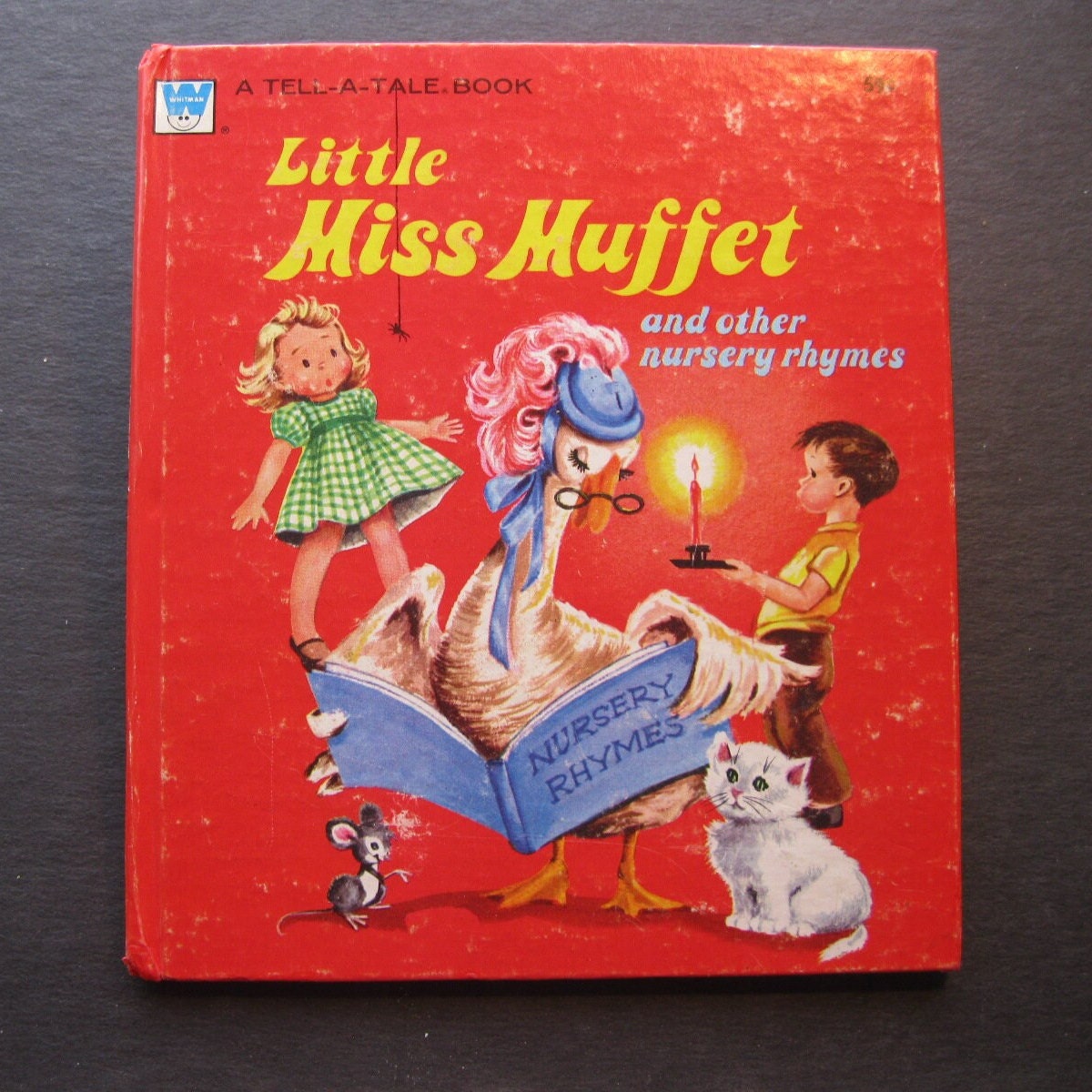 Little MISS MUFFET and Other Nursery Rhymes Whitman Tell a Tales 1958 ...