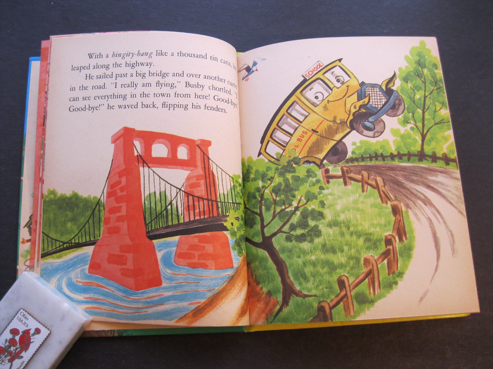 The Bingity-bangity School Bus Wonder Books 1950 Hb Fleur - Etsy