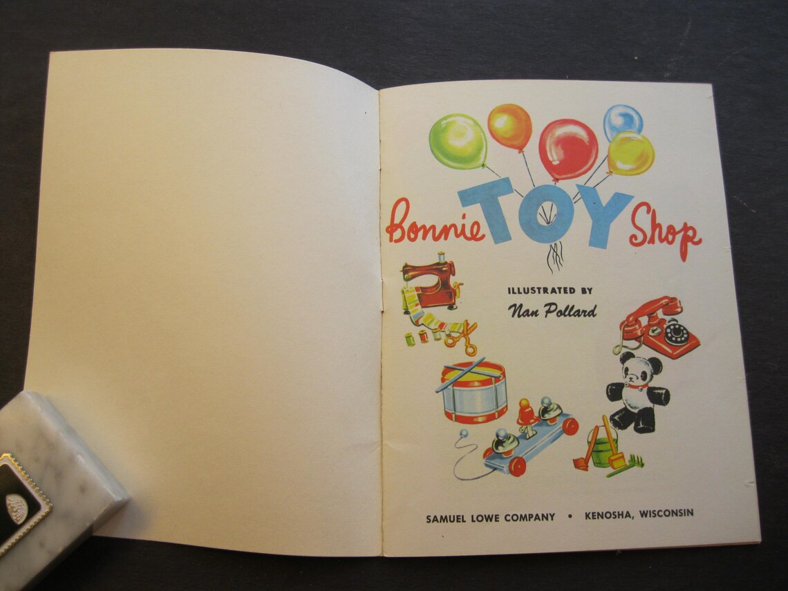 BONNIE TOY SHOP Sunny Book #1916 Nan Pollard Paperback Like New!! - Etsy