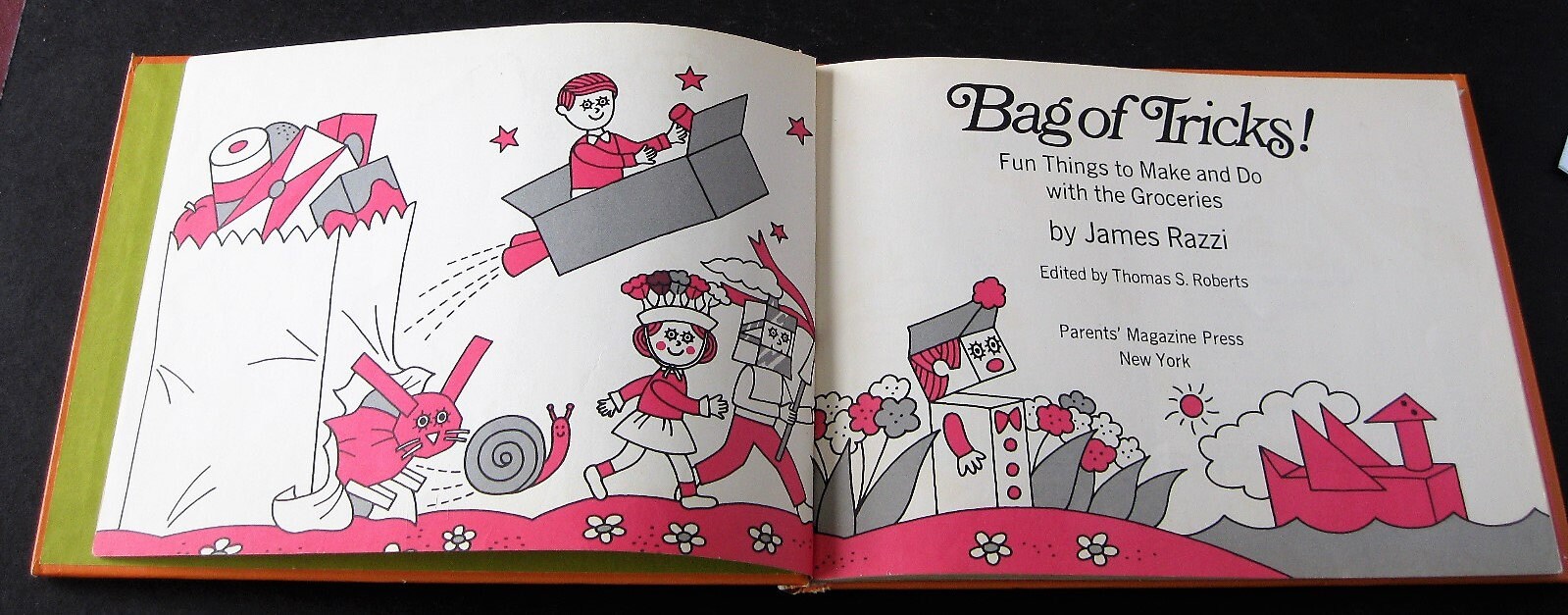 BAG OF TRICKS Vintage Parents' Magazine Press James Razzi 1971 Fun ...