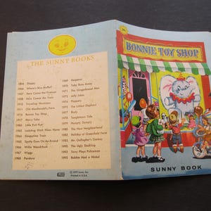BONNIE TOY SHOP Sunny Book 1916 Nan Pollard Paperback Like New - Etsy