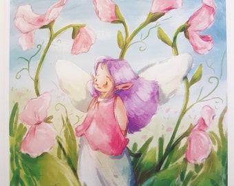 Sweet Pea Fairy - Etsy