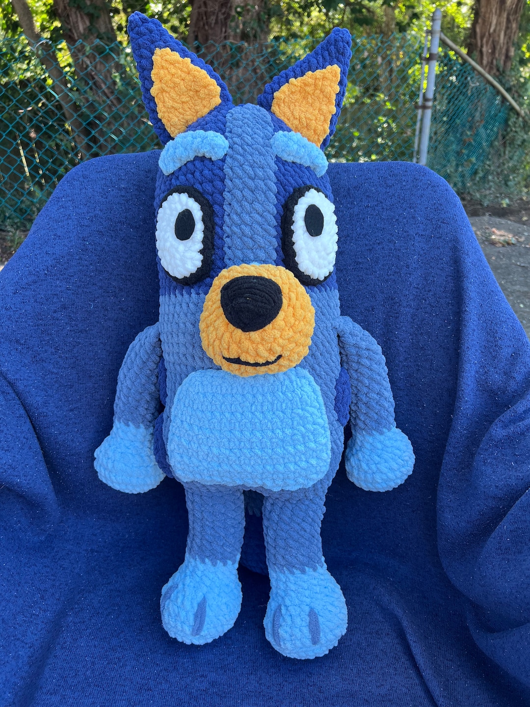 Handmade Crochet Bluey - Etsy
