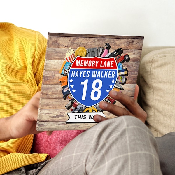 Personalised Book 18th - Etsy UK