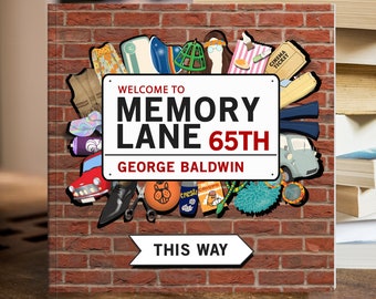 65th Birthday Gift | Etsy