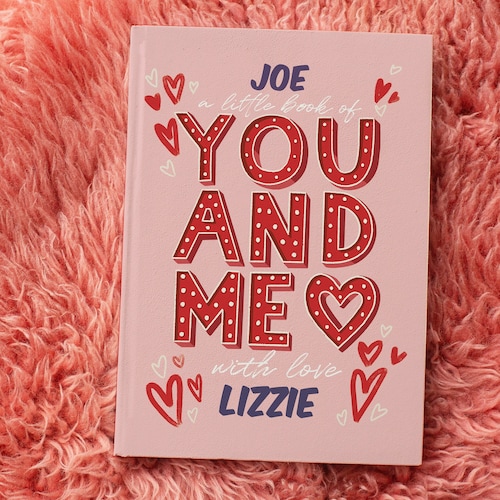 Personalized Love Book Valentine's Gift Personalized - Etsy