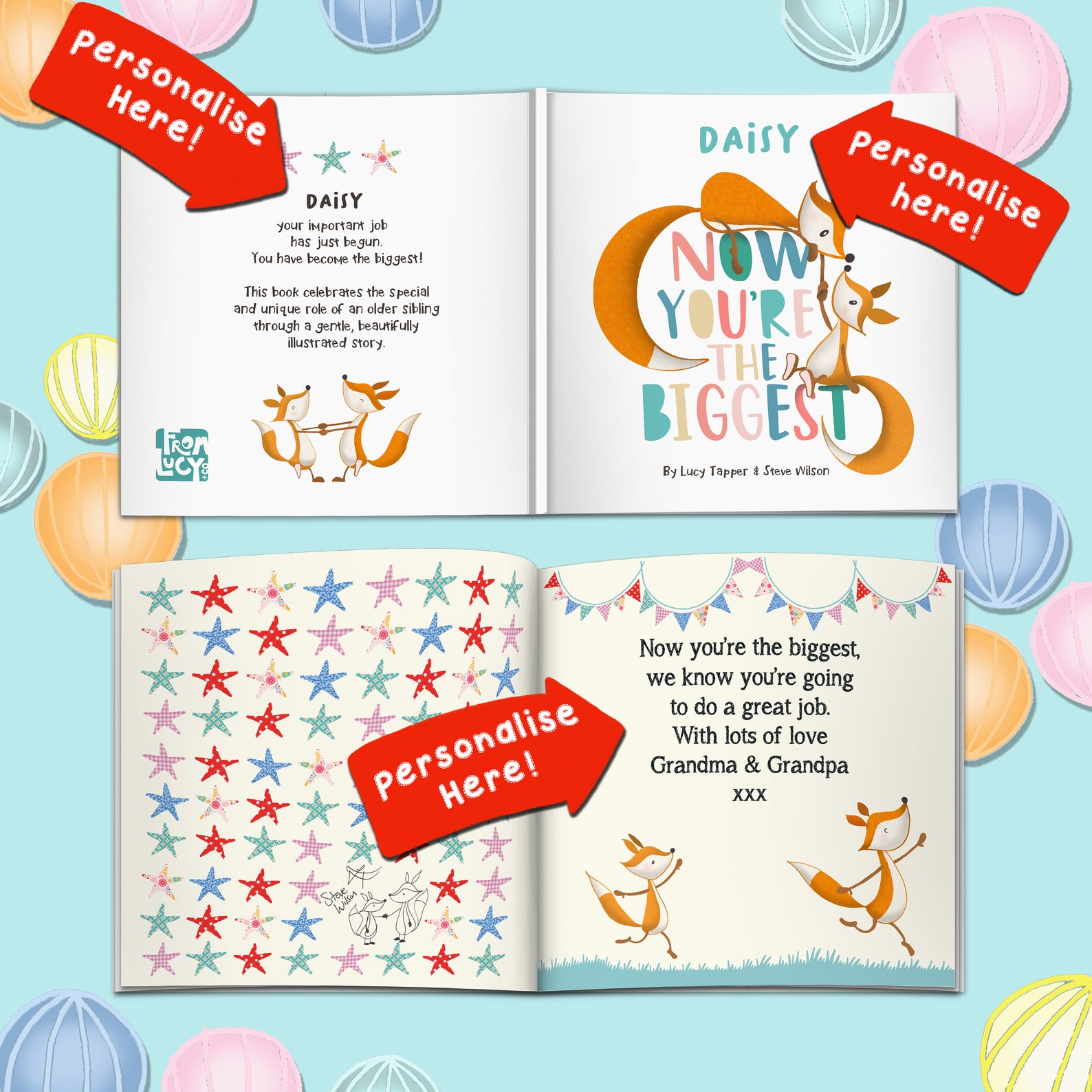 Personalized Big Brother/sister Book, Sibling Gift - Etsy