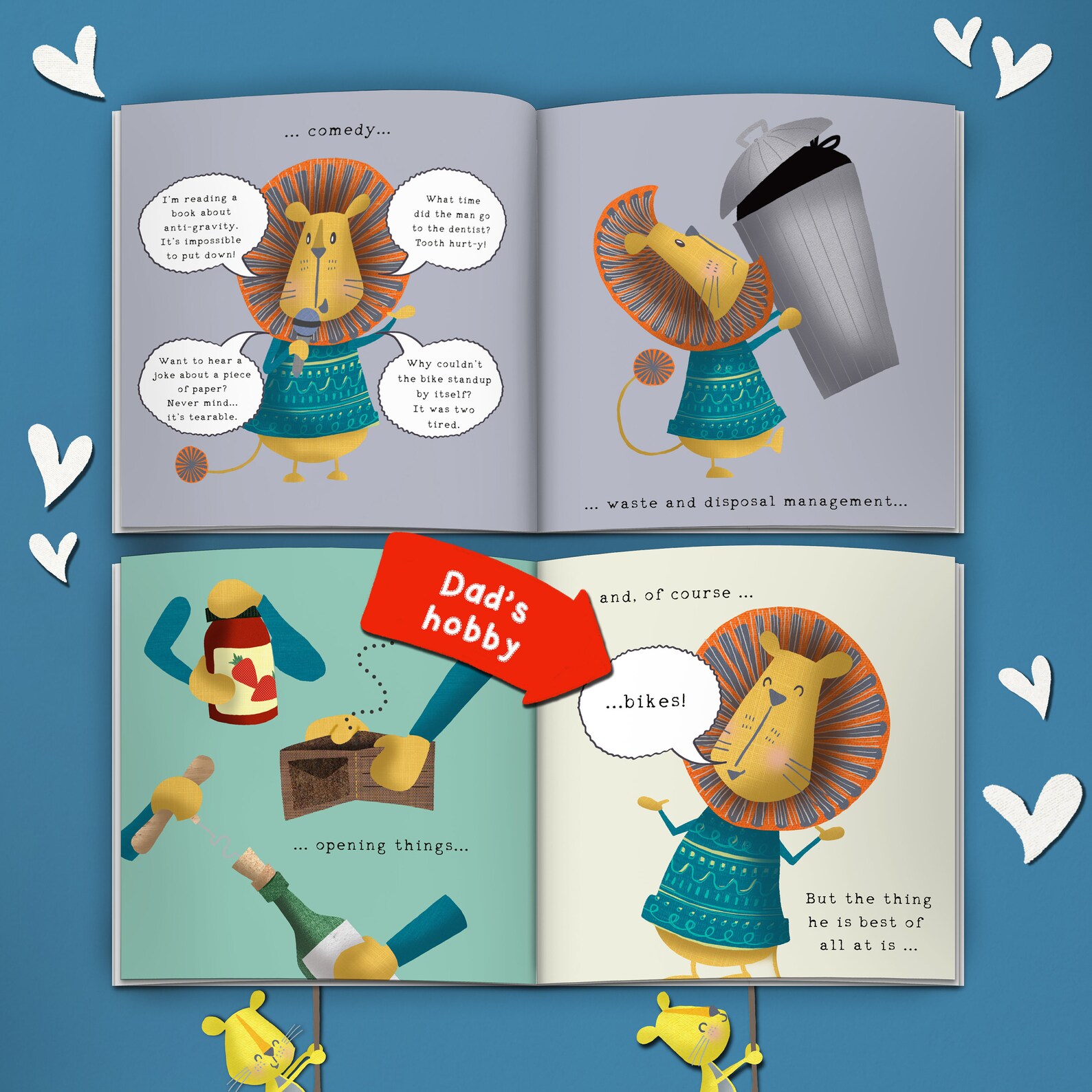 Personalised Dad Book for Father's, Father's Day Gifts, Birthday Gift ...