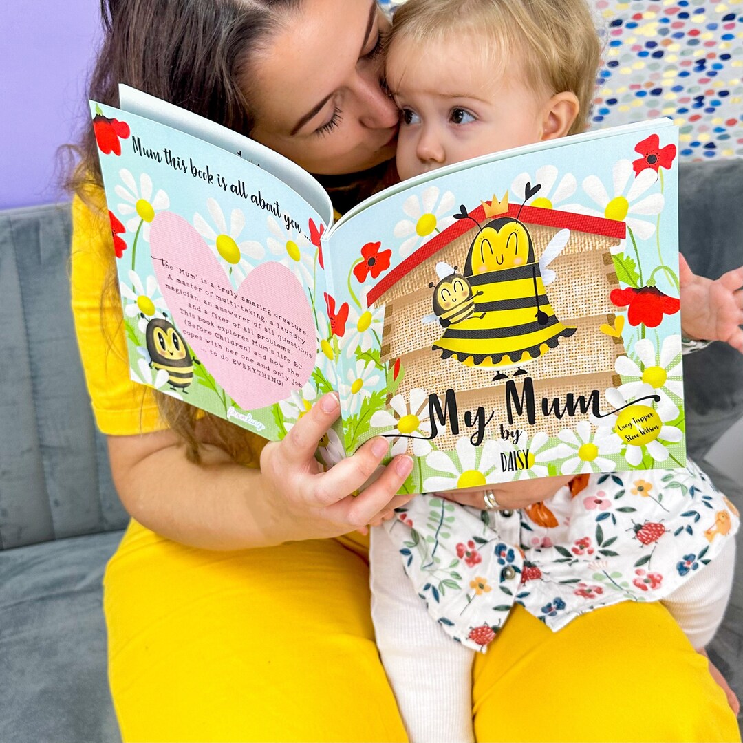 Personalised 'my Mum' Book for Mother's, Mother's Day Gifts, Birthday ...