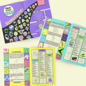 Personalised 90s Nostalgia Quiz Book, UK Childhood Memories Gift, 1990s ...