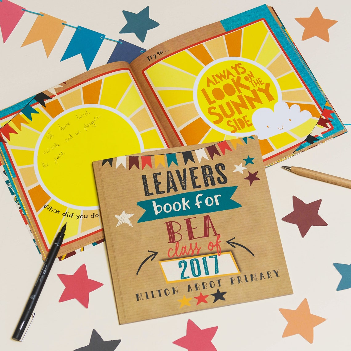 Personalised Primary School Leavers Book: Graduation End of Term ...