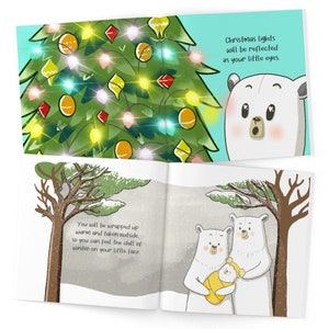 Personalised Baby's First Christmas Book, Personalized 1st Christmas ...