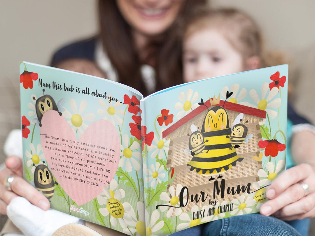 Personalized 'my Mum' Book, Mother's Day Gift - Etsy