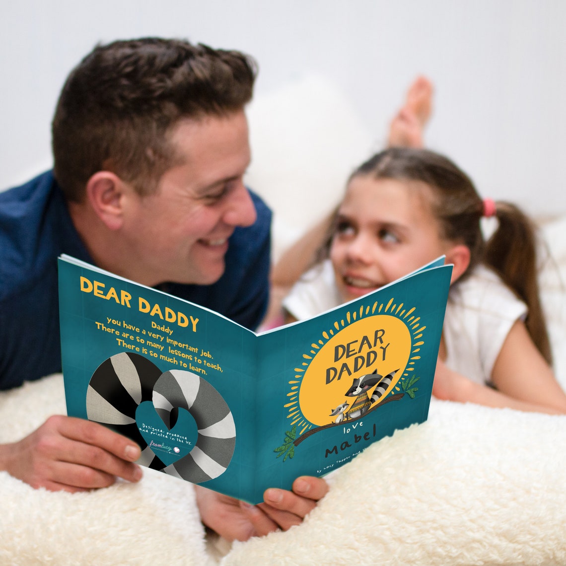 Personalised Dear Daddy Book Father's Day Gifts Birthday - Etsy UK