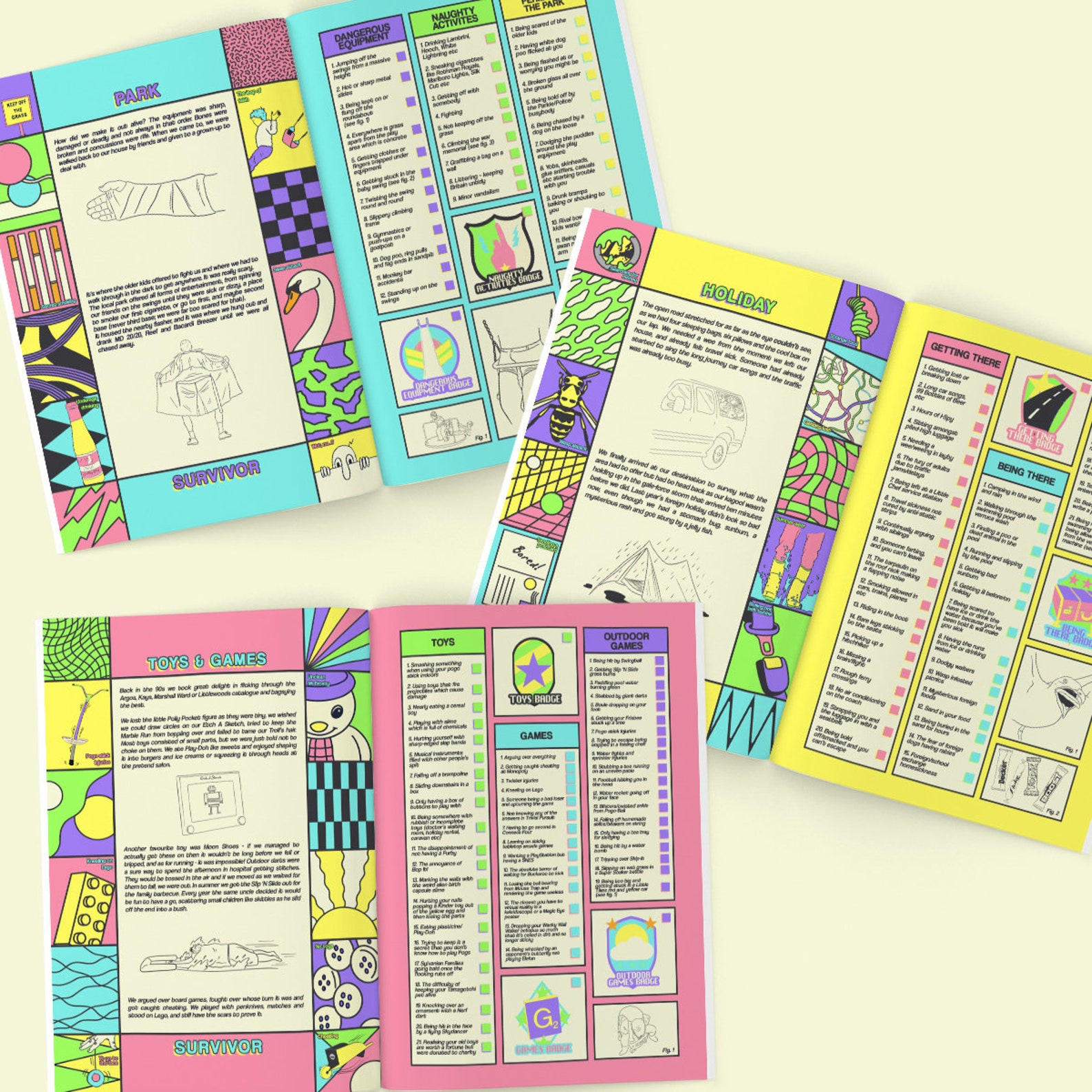 Personalised 90s Nostalgia Quiz Book, UK Childhood Memories Gift, 1990s ...