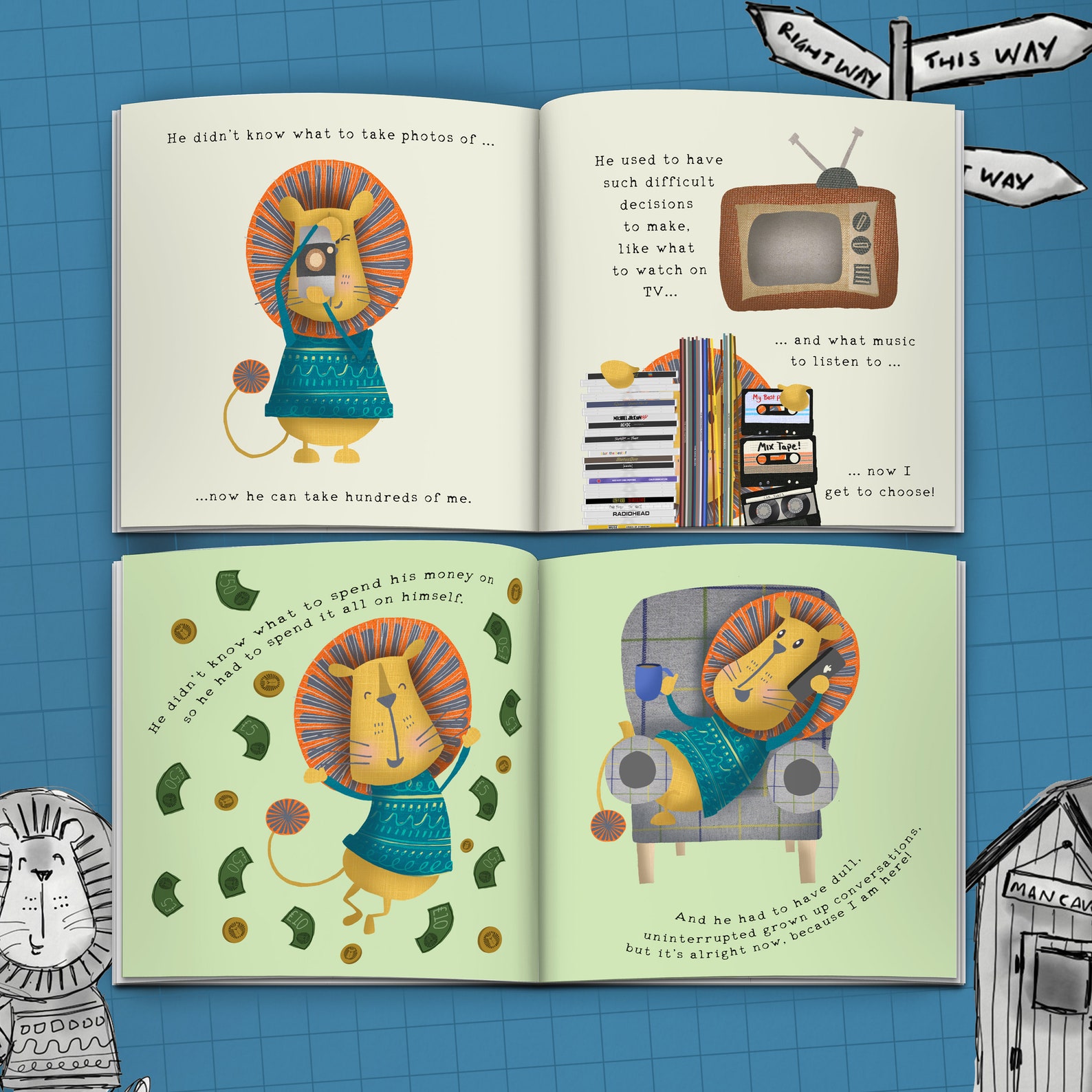 Personalised Dad Book for Father's, Father's Day Gifts, Birthday Gift ...